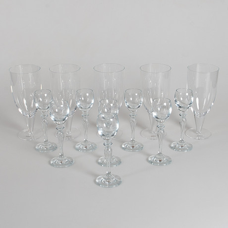 LISELOTTE HENRIKSEN. Boda Nova, beer glass "Select" 5 pcs and unknown ...