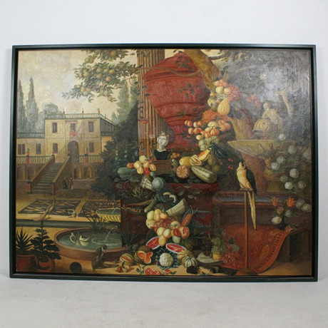 Unknown artist. 'The Garden of Eden', oil on canvas. Art - Paintings ...