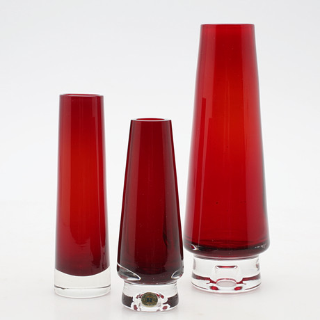 VASER, 3st, glas, Reijmyre, Monica Bratt samt Tyko Axelsson, 1950/60 ...