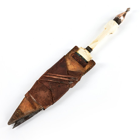 THROWING KNIFE, probably North Africa. Weapons & Militaria - Edged ...
