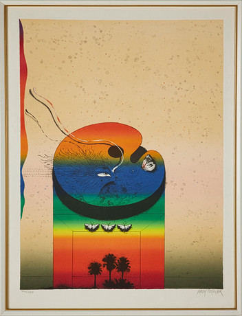 ARDY STRÜWER. Komposition, signerad Ardy Strüwer och numrerad 104/300 ...