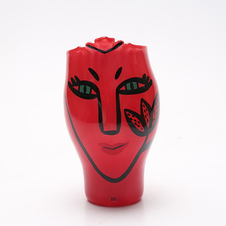 VAS, glass, "Open mind", Ulrika Hydman Vallien, Kosta Boda. Glass - Art ...