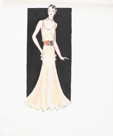 19 MODE ILLUSTRATIONER HÖSTEN 1931. Konst - Teckningar - Auctionet