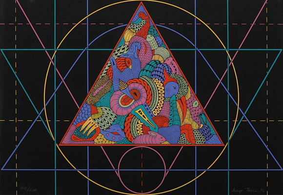 MARJE TOSKA. Composition, lithograph, signed and numbered. Art ...