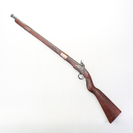 REPLICA FLINT LOCK RIFLE, contemporary. Weapons & Militaria - Guns ...