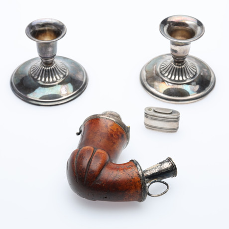 SILVER 4 parts. Silver & Metals - Silver - Auctionet