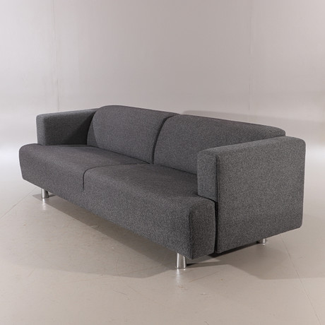 ERIK JÖRGENSEN. Sofa, 3-seater, "EJ600", textile upholstery, Svendborg ...