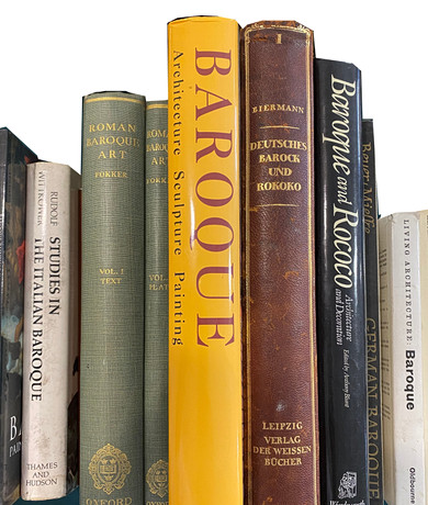 T. H. FOKKER. Roman Baroque Art, 2 volumes, 1938 and 30 others, baroque ...