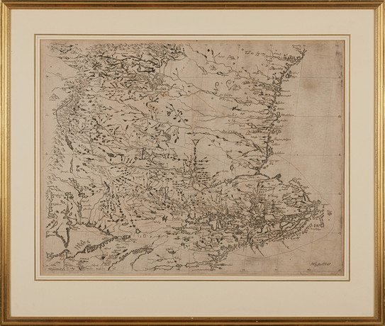 RUDBECKS MAP OF PART OF SWEDEN, 1675-1720. Books, Maps & Manuscripts ...