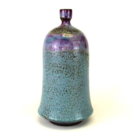 CHINESE ZHUN GLAZED VASE. Ceramics & Porcelain - Oriental - Auctionet