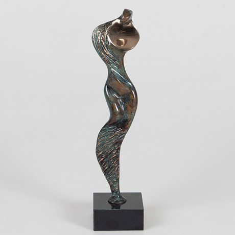 STAN WYS. Sculpture, patinated bronze, signed. Art - Sculptures ...