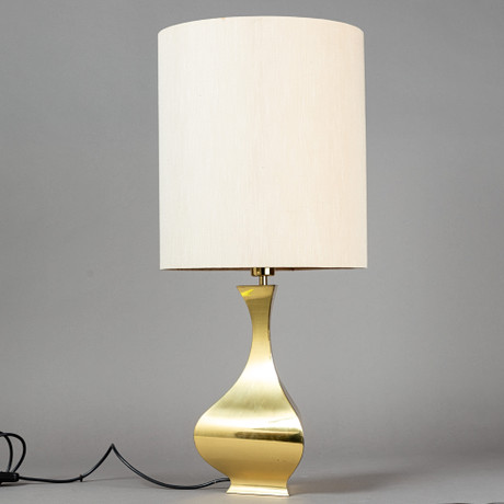 Table lamp, gold base. Lighting & Lamps - Table Lamps - Auctionet