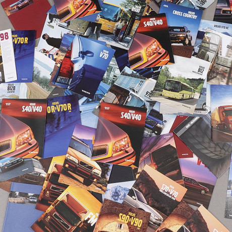 VOLVO, car brochures, 1990s/2000s. Books, Maps & Manuscripts - Other ...