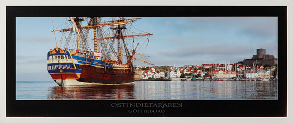 NIKLAS AMUNDSON. The East Indiaman Gothenburg, giclée print, 3 pcs ...