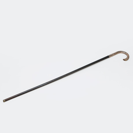 KÄPP med SILVERHANDTAG, RING samt FINGERBORG, silver. Silver & Metall ...