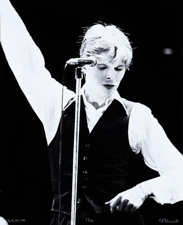 ED FINNELL. David Bowie as "The Thin White Duke", Los Angeles, 9 ...
