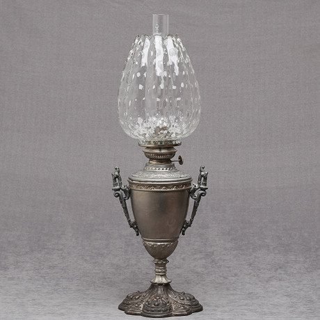TABLE PHOTO LAMP, zinc, Czechoslovakia, 1900s. Lighting & Lamps - Table ...