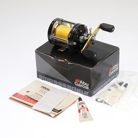 FISKERULLE, Ambassadeur 6500CS Pro Rocket, Abu Garcia. Samlarföremål - Fiskeutrustning - Auctionet