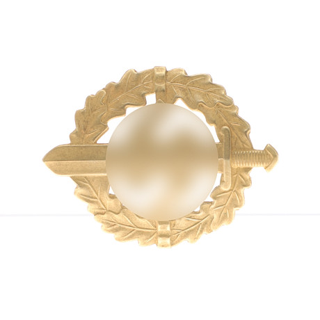 A SECOND WORLD WAR GERMAN SA SPORTS BADGE IN GOLD. Weapons & Militaria ...
