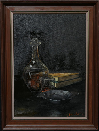 MARIA SAS. Stilleben. Olja på duk, signerad Sas Maria. Konst - Måleri ...