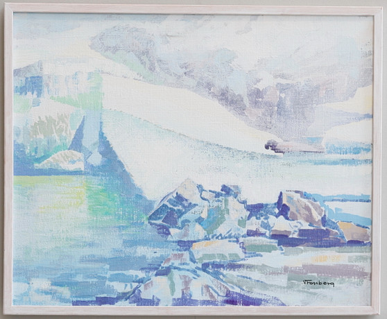 VIKING FORSBERG. oil on canvas, signed. Art - Paintings - Auctionet