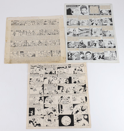 ORIGINALS LAYOUT FOR TBO MAGAZINE. WITH ANNOTATIONS. Art - Drawings ...