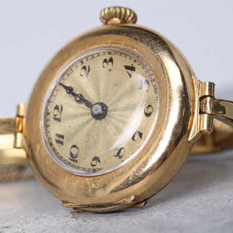 WOMEN'S BRACELET, Art Déco, in 18K gold. Clocks & Watches ...