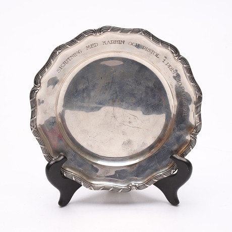 BARREL, silver, weight approx. 267 grams. Silver & Metals - Silver ...