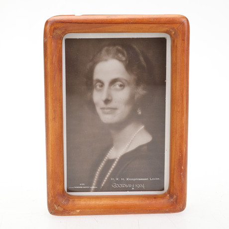 HENRY B GOODWIN. Photogravures in double-sided frame, HRH Crown ...