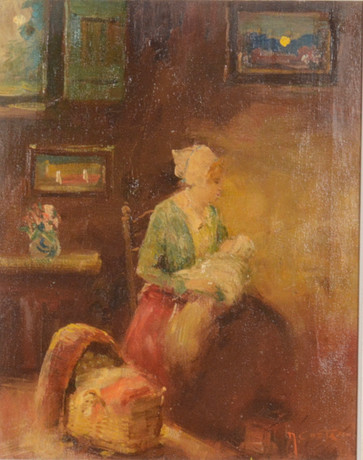 NICOLAI COSTER. oil on canvas. Art - Paintings - Auctionet