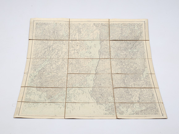 MAP, General Staff map of Sweden 1877, General Staff Litografiska ...