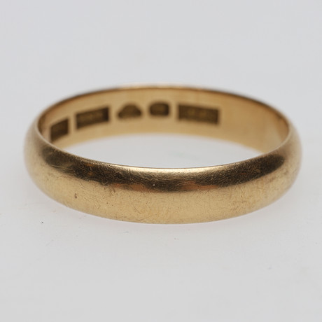 RING, 18k guld, 4,9 gram. Smycken & Ädelstenar - Ringar - Auctionet