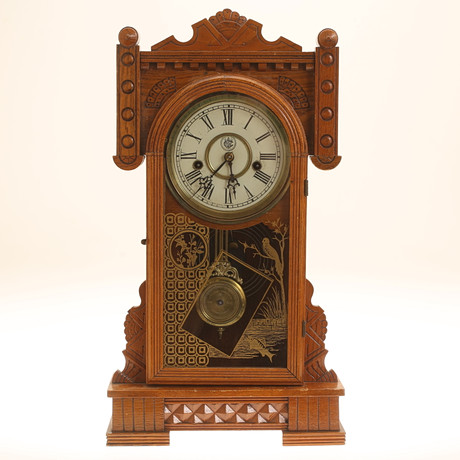 TABLE PENDULUM, Neo-Renaissance, Waterbury Clock Company, late 20th ...