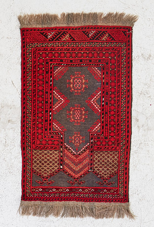 ORIENT MATTA, prayer rug, semi-antique, approx. 118x73 cm. Carpets ...