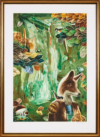 ERNST BILLGREN. "Pallaren", färglitografi, 80 x 54 cm. Konst - Grafik ...