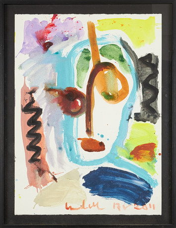 ULF LUNDELL. Portrait, watercolour, signed and dated 2011. Art ...