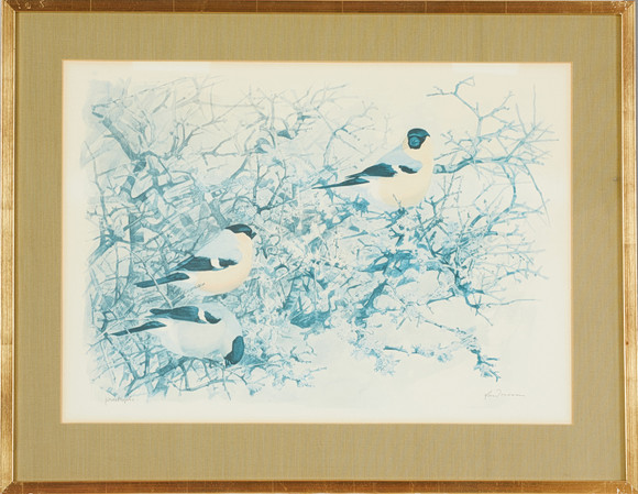 LARS JONSSON (född 1952). "Domherre", signerad Lars Jonsson, provtryck ...