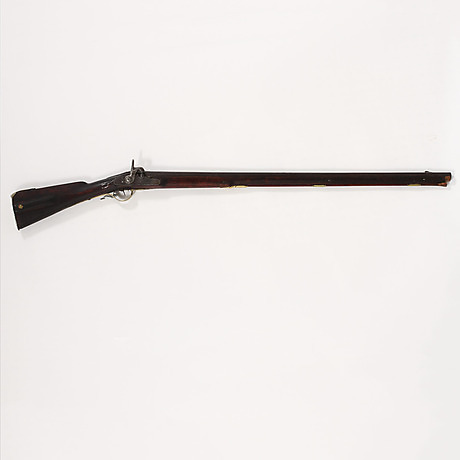 BATCH LOCK RIFLE, 1800s. Coins, Medals & Stamps - Auctionet