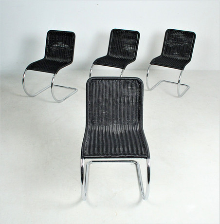 LUDWIG MIES VAN DER ROHE. for Tecta - Weißenhof chair - 1980s ...