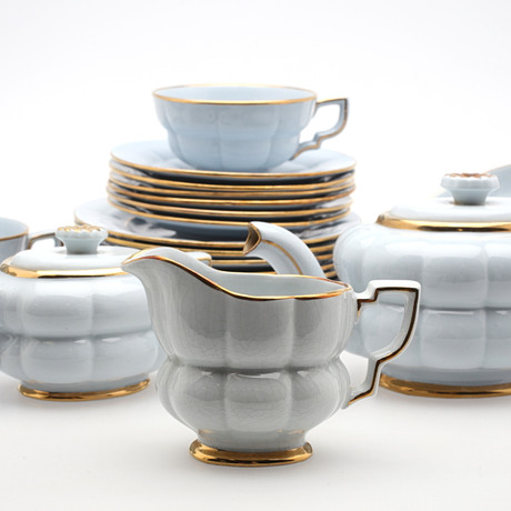 ARTHUR PERCY, tea set, 23 pieces, porcelain, Gefle, 1920s/30s. Ceramics ...