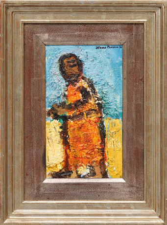 HANS LARSSON. Oil on canvas, signed and dated -70. Art - Paintings - Auctionet