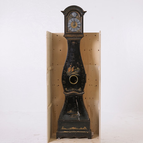 FLOOR FLOOR, 17th/19th century, Chinese decor, dial marked Nils Nilsson ...