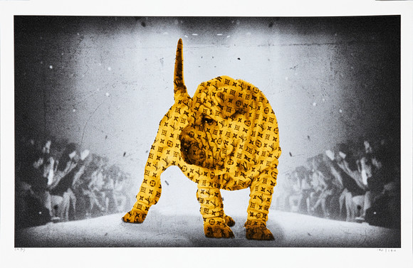 LARS TUNEBO. "At the catwalk", färgseriegrafi, signerad och numrerad ...