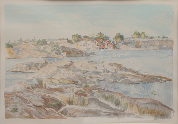 CLAES FOLCKER. LITO, signerad, modern. Konst - Grafik - Auctionet