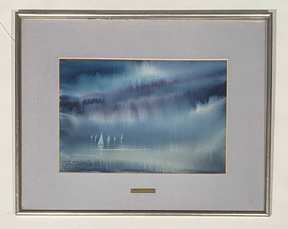 JORDI ARENAS CLAVELL. MARINE, CAKE. Art - Drawings - Auctionet