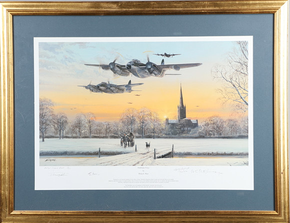 PHILIP E WEST, 'PATHFINDER FORCE' ARTISTS PROOF. Art - Other - Auctionet