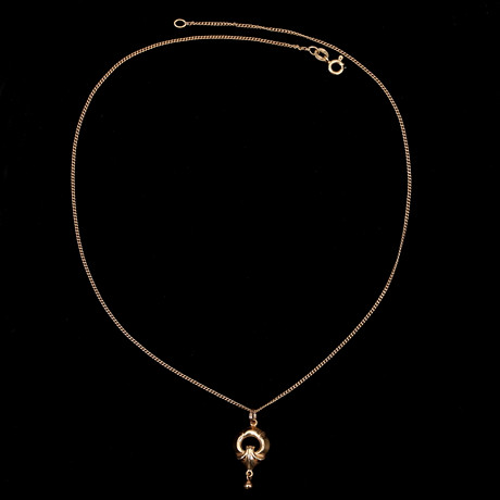 NECKLACE with PENDANT, 18k gold, 2.68 grams. Jewellery & Gemstones ...