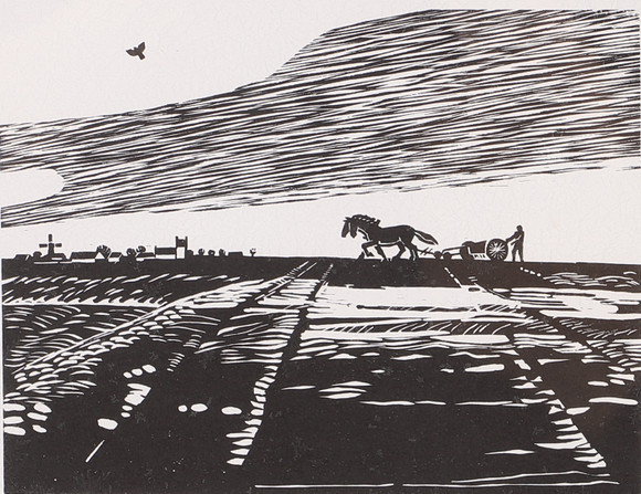 NILS MÖLLER. Agriculture, lithography, signed -78. Art - Graphic ...