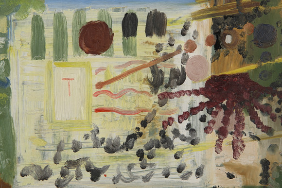 VERNER MOLIN. "Vises Sten", signerad samt daterad 1951 a tergo. Konst ...