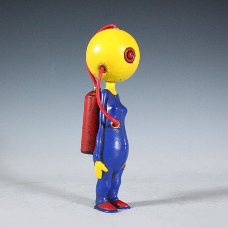 MARTIN SMIDA. His studio. 'The Nautical Lady', sculpture, unique. Art ...